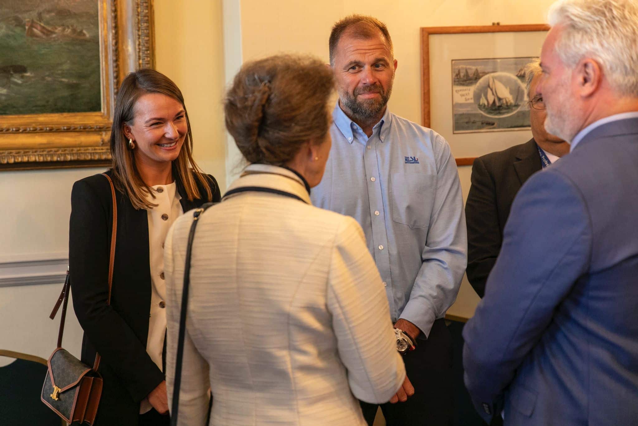 Michelle Attends the Naming Ceremony of the Estuary Elise in Ramsgate ...